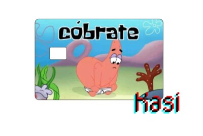 Credit Card Skin Cobrate Patrick Star | eBay