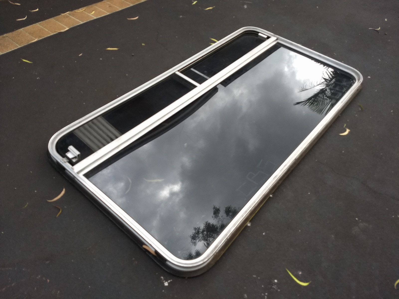 Bus Window Aluminium Beclawat with 2 Part Sliders ex Custom Coaches Bus | eBay Australia