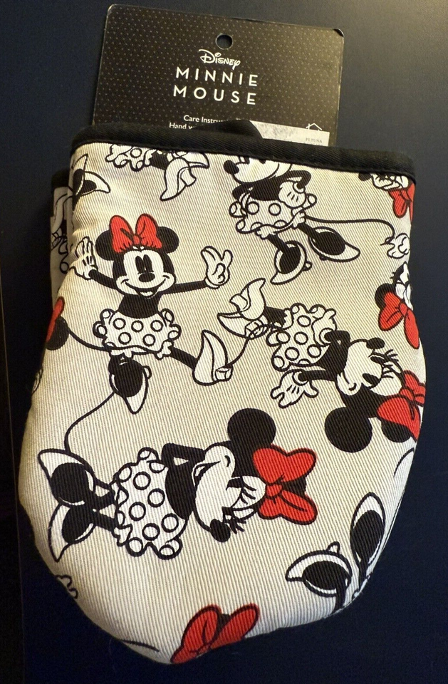 Minnie Mouse 2 Pack Mini Mitts New with Tag - Kitchen Oven Mitts Minnie ...