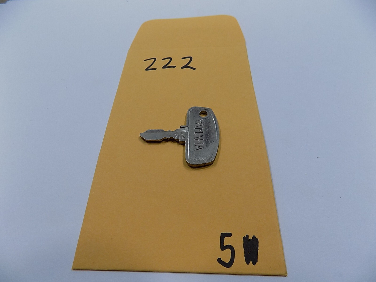 OEM NOS ORIGINAL YAMAHA MOTORCYCLE PRE-CUT KEY / # 222 | eBay