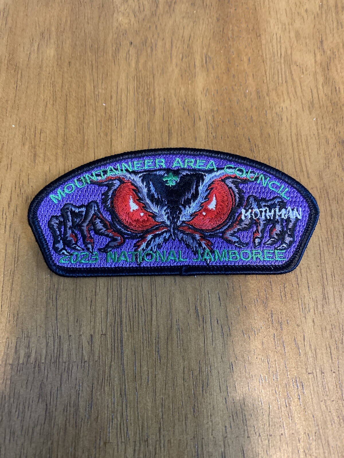 Mint 2023 JSP Mountaineer Area Council Black Border Mothman | eBay
