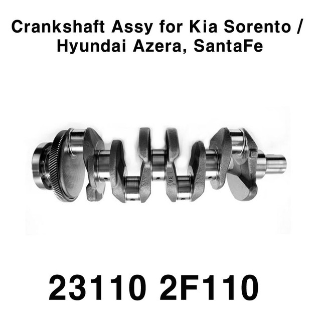 651F62FU00 OEM Genuine Crankshaft for Hyundai Azera Santa FE Palisade ...