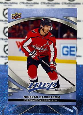 2023-24 UPPER DECK MVP NICKLAS BACKSTROM # 163 WASHINGTON CAPITALS ...