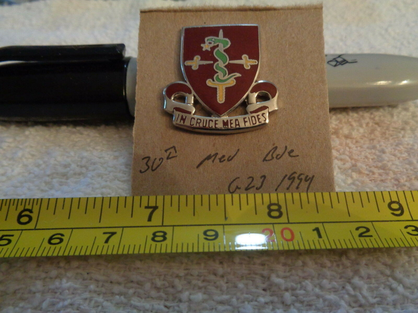30th Medical Brigade G23 1994 Unit Crest, DI, DUI (DRAW#52) | eBay