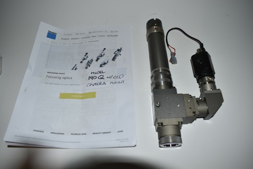 JM TRUMPF MODEL 140Q FOCUSING OPTIC W/ WATEC LCL-903K CCD CAMERA (PX30 ...