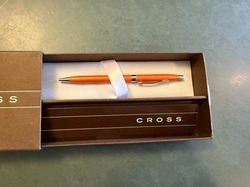Cross Limited Edition Coral Shock Ballpoint Pen AT0082-13 w/ Chrome ...