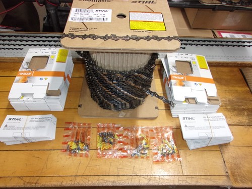 Stihl OEM 100' Roll Full Chisel "Rapid Super" Chain 3/8P" .050" 63PS # ...