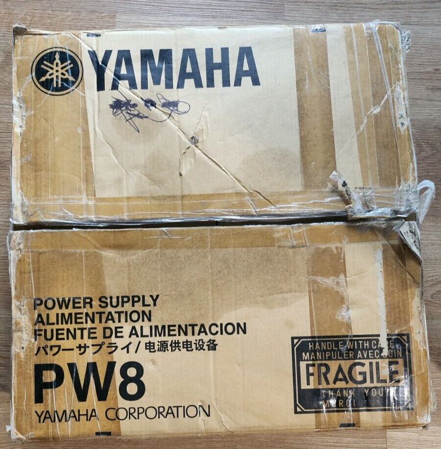 Yamaha PW8 IM8 SERIES POWER SUPPLY With Box & Cables | eBay
