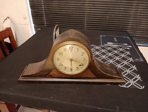 Gilbert Clock Co 1807 - Tambour Style Mantle Clock Not Tested Parts ...