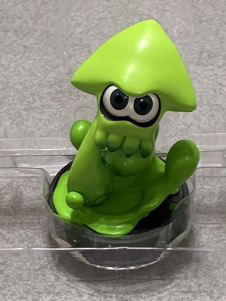 Nintendo amiibo Splatoon Inkling figurine, low usage, stored in case ...
