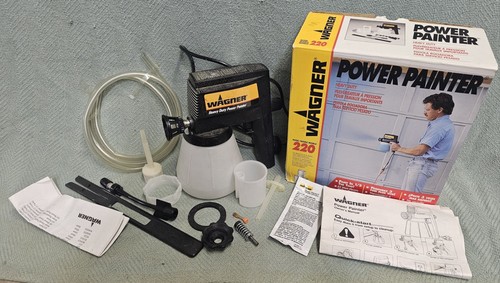 Vintage Wagner 220 Power Painter Spray Gun Kit – USA Made – Boxed ...
