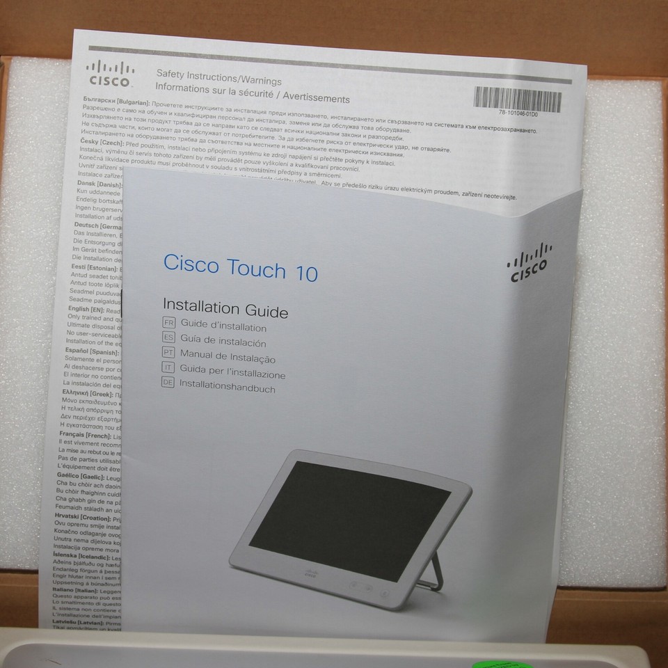 Cisco CS-KITPLUS-K9 Webex Conference Room Kit Plus with Codec QuadCam ...