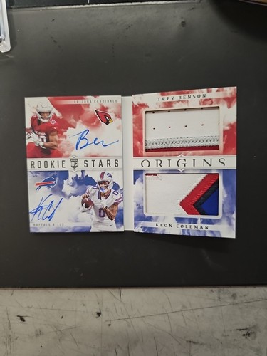 2024 Panini Rookie Stars Dual Auto Trey Benson/Keon Colman/49 | eBay