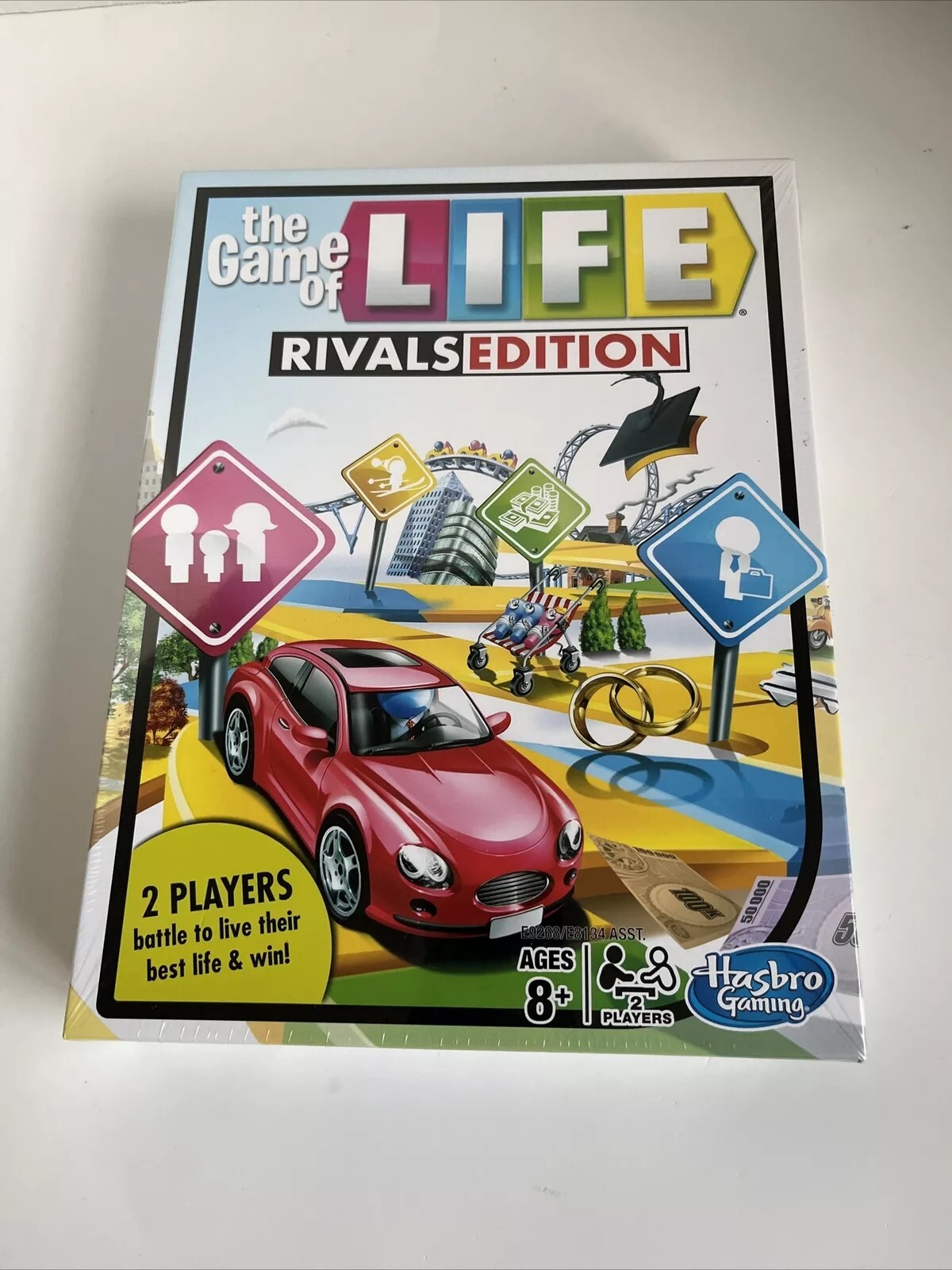 Life Rivals Edition 2 Player Game Hasbro Gaming - New Factory Sealed | eBay