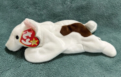 Ty Butch The Bull Terrier Dog Puppy Dog Beanie Baby Collection With Tag ...