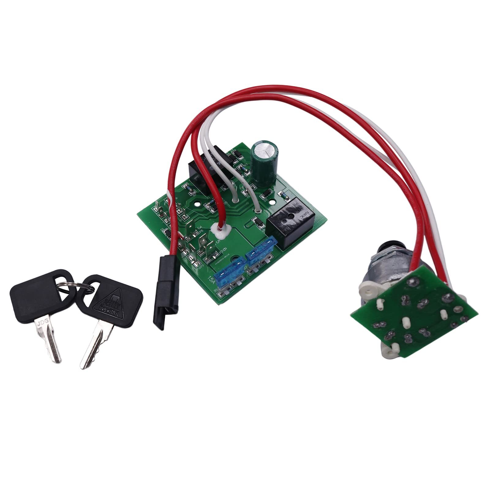 New Ignition Switch Module AM124137 AM119999 For John Deere 325 335 345 ...