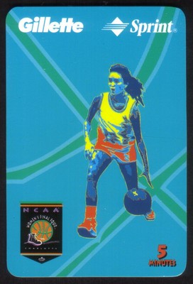 5m Basketball. Gillette Series 2 BLUE: Women's Dribble (NCAA #2/16 ...