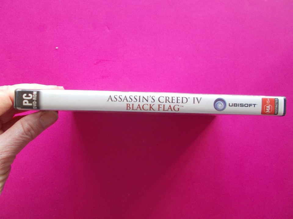 Assassin's Creed IV - Black Flag - PC DVD-ROM - 3 Discs Inc. Manual ...