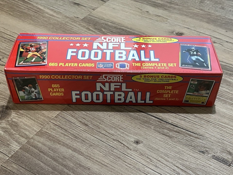 1990 Score NFL Football Complete Set Series I & II In factory Sealed ...