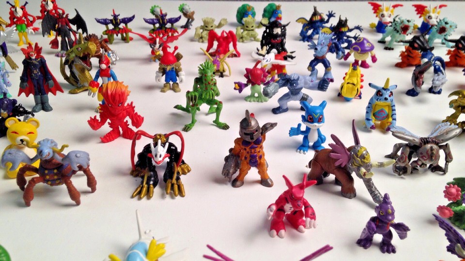 --MASSIVE DIGIMON LISTING-- Digimon Mini Figures Collection Bandai RARE ...
