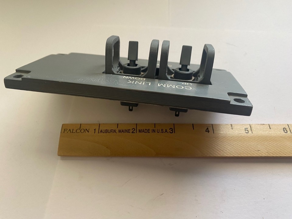 3D printed NASA Shuttle / Orion style panel with working switches and ...