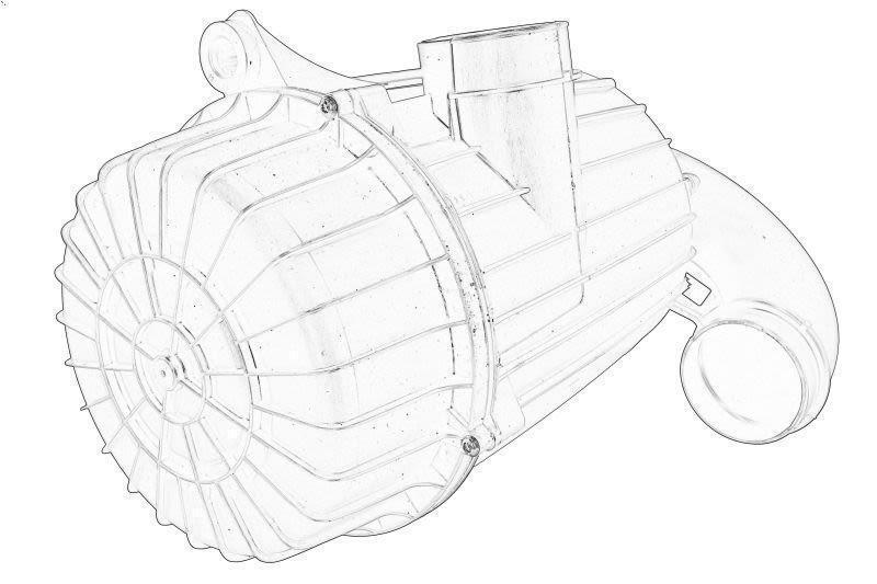 Housing, air filter OE PEUGEOT 1671210280 | eBay Australia