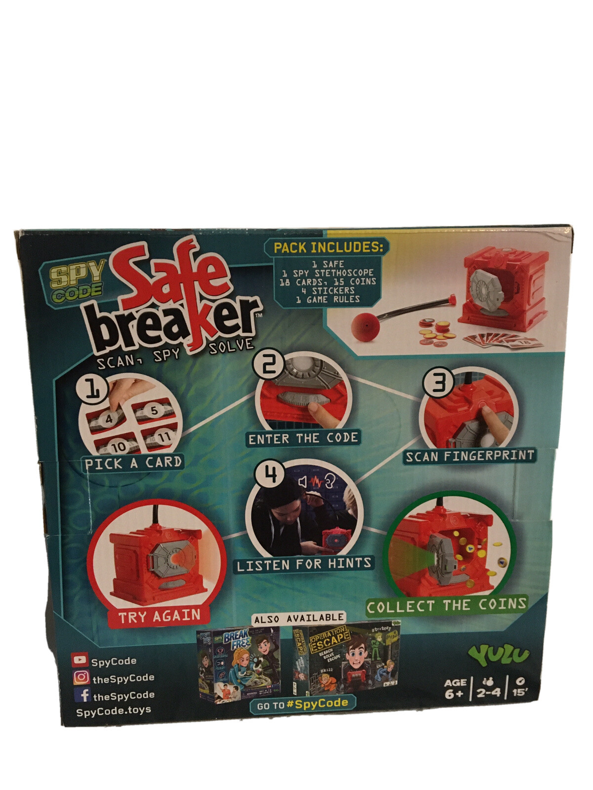 YULU - Spy Code Safe Breaker | eBay
