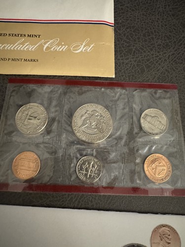 1986 Uncirculated Coin Set U.S Mint Original Government Packaging OGP ...
