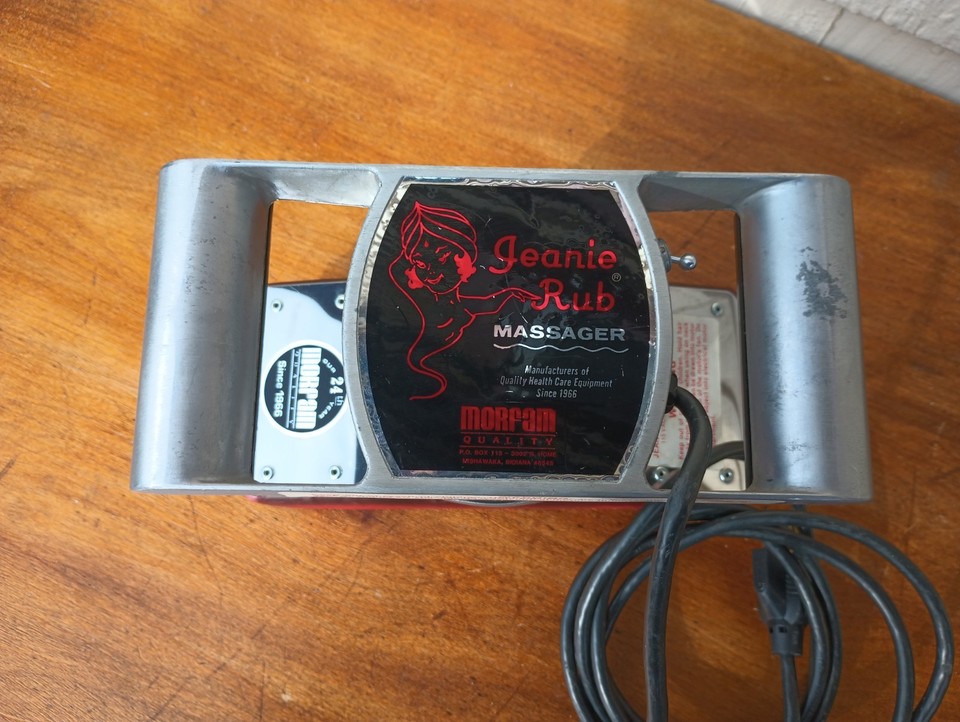 Vintage Jeanie Rub Massager - Morfam - Model M69-315A - Works | eBay