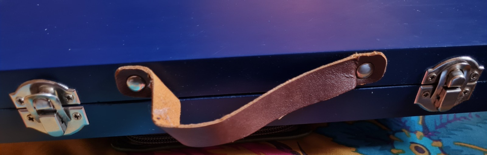 Artist Deluxe ACRYLIC Paint Painting Complete Box Set Wooden Case | eBay