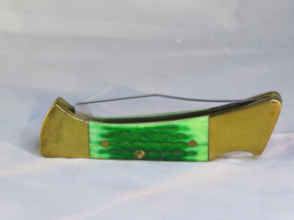2008 CASE XX JOHN DEERE MAKO LOCKBACK GREEN BONE KNIFE 6158L-SS *KNIFE ...