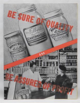 Mrs Filbert's Advertising Brochure J.W. Filbert Franklinville Rd ...