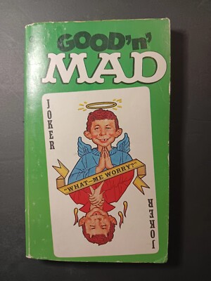 Mad Magazine Paperback Book - Good 'N' Mad 1969 SIGNET | eBay