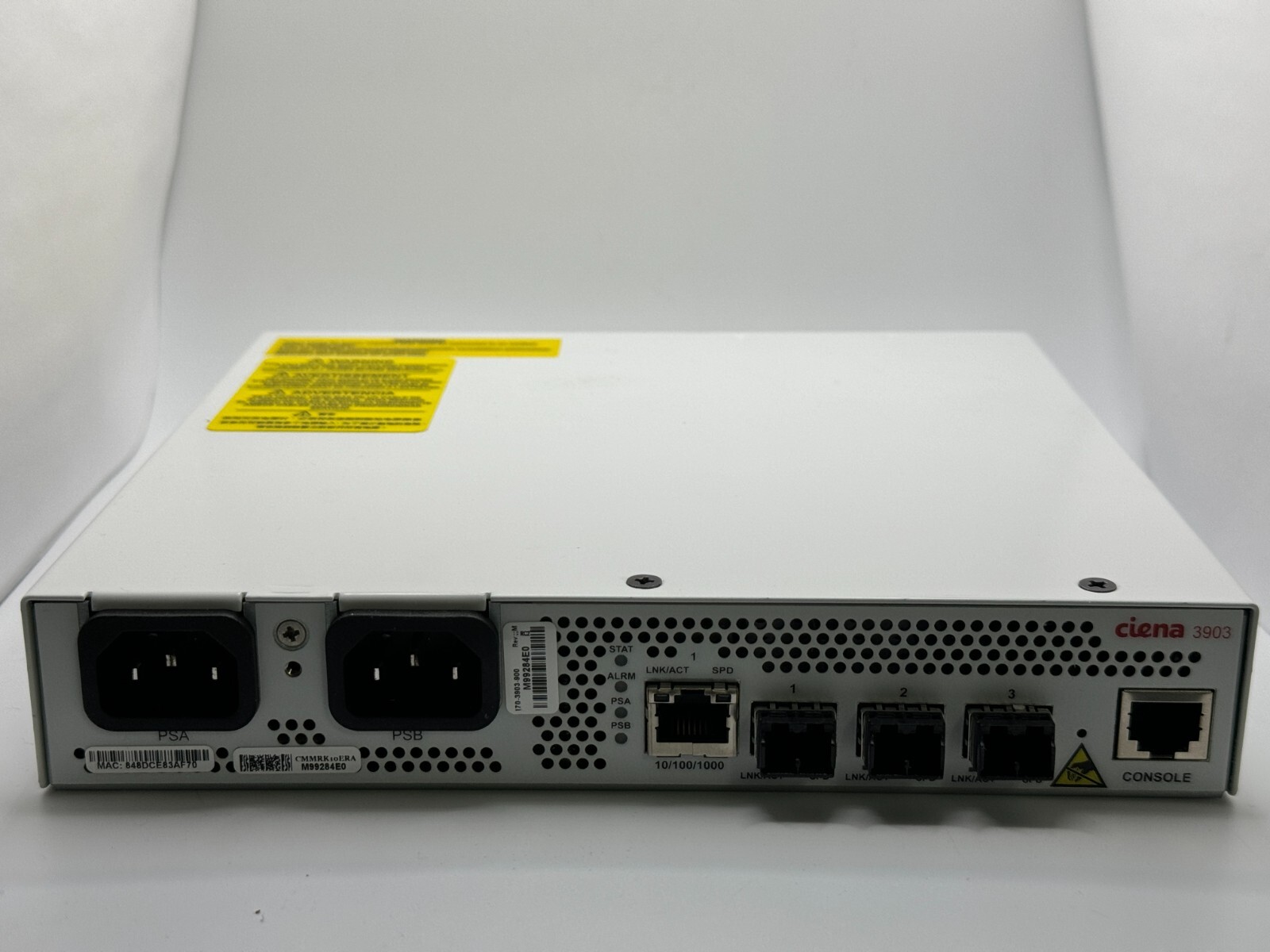 Ciena 3903 170-3903-900 Service Delivery Switch Network Management FREE ...