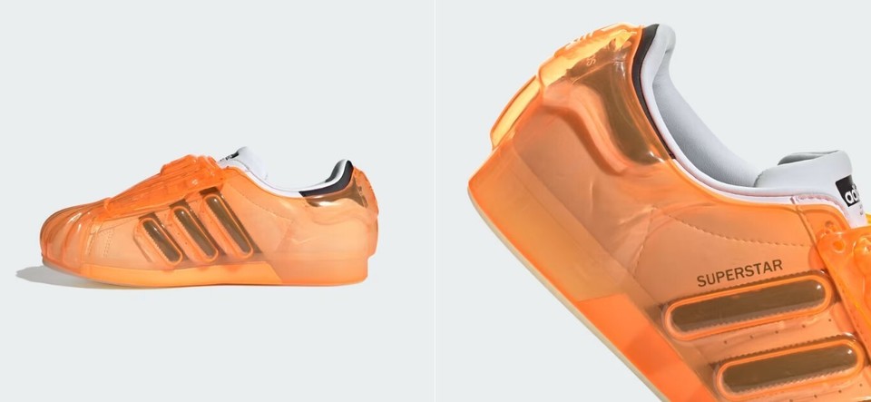 Adidas Superstar Bubble Solar Orange men's shoes IH5961 | eBay