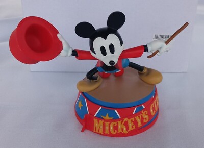 Disney Mickey Mouse Ring Master Circus Statue With Disney Pin LE of 300 ...