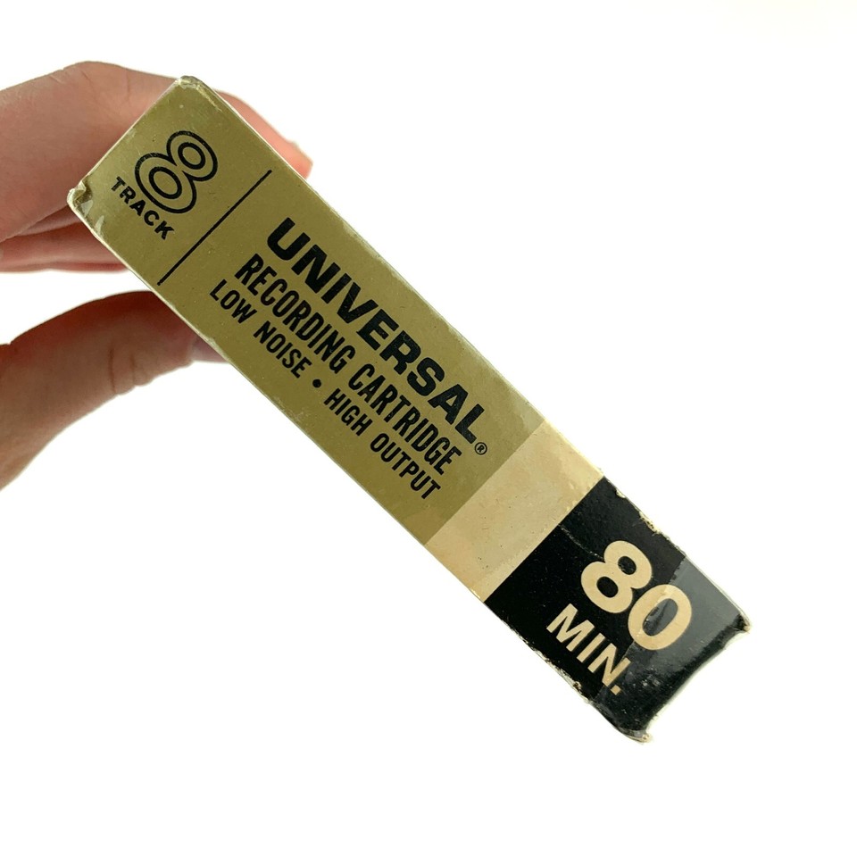Recording Cartridge Blank 8-Track Tape Universal Untested New Unopened ...