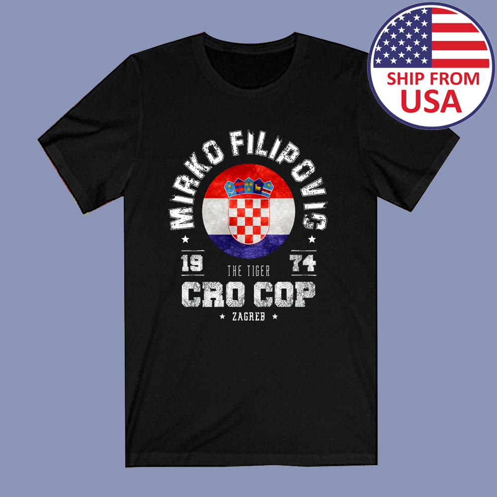 Mirko Crocop Filipovic Kick Boxing MMA Fighter Men's Black Size S to ...