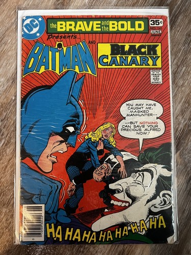 The Brave And The Bold Batman Black Canary Comic Book Issue # 141 DC ...