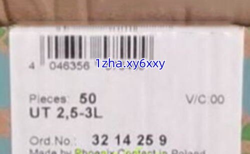 for 50PCS/Box New UT2.5-3L Three-Layer Terminal Block 3214259 #ZH | eBay