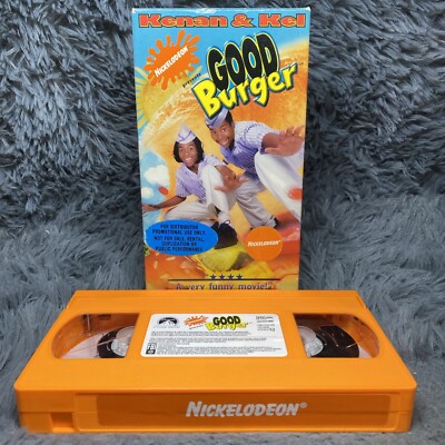 Good Burger VHS Tape 1997 Screener Promotional Promo Kenan Kel ...
