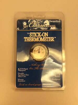 FORMOTION - SICK-ON THERMOMETER - CLASSIC SERIES - WATERPROOF - MOUNTS ...
