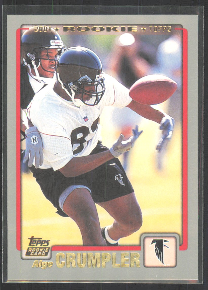 2001 Topps Alge Crumpler Rookie Falcons #370 | eBay