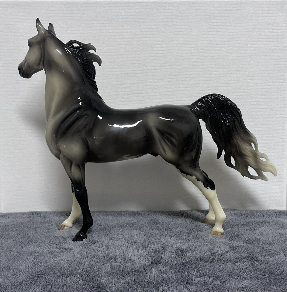 Breyer Ryman 2013 BreyerFest Special Run: Glossy Dapple Grey American ...