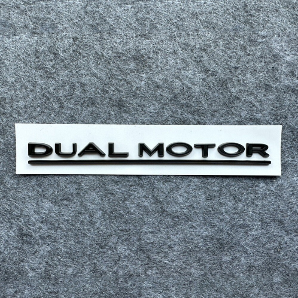 ABS Dual Motor Badge Emblem Sticker | eBay Australia