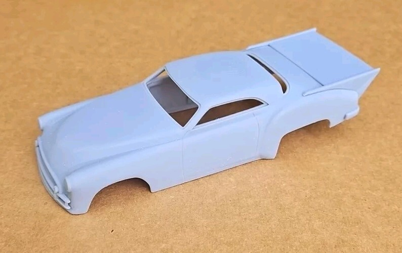 ABS-LIKE RESIN 3D PRINTED 1/25 1950 CHEVY PRO MOD WITH WING | eBay