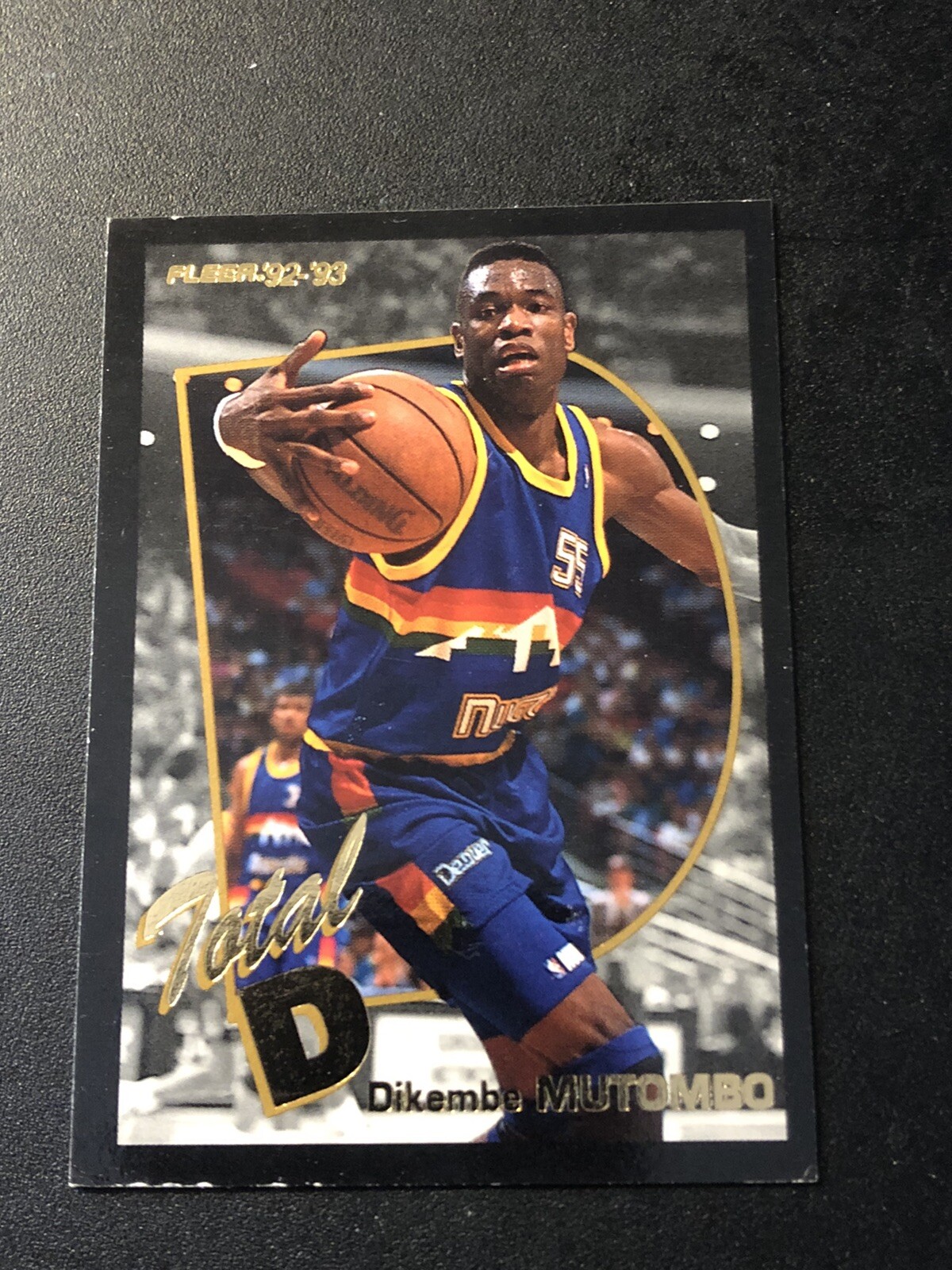 1992-93 Fleer Total D Dikembe Mutombo #12 HOF EX | eBay