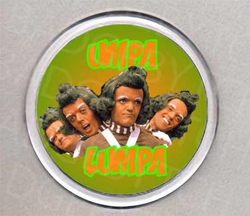 UMPA LUMPA round drinks COASTER - WONKA CLASSIC! | eBay