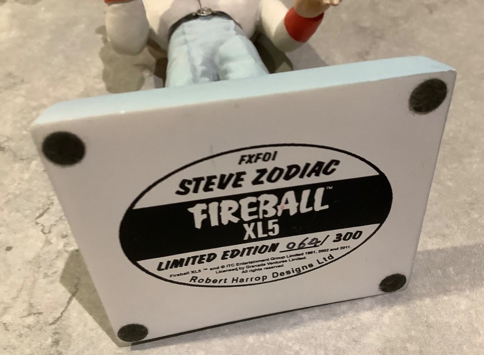 Robert Harrop Fireball XL5 - FZF01 - Steve Zodiac - Boxed - RARE | eBay UK
