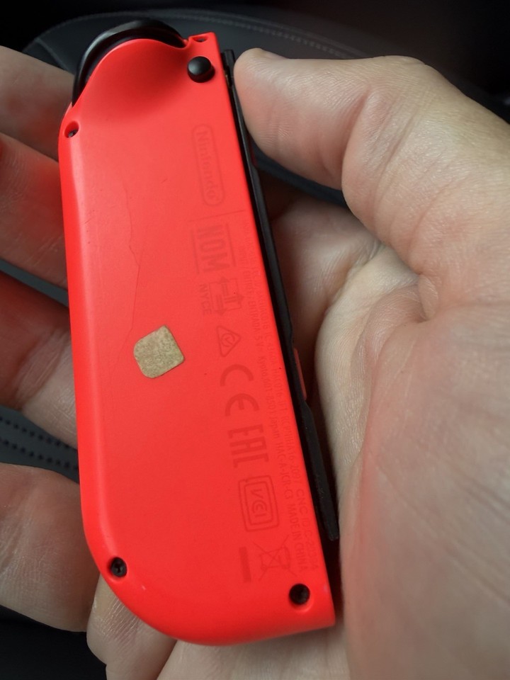 Original Nintendo Switch RIGHT Side NEON RED Joy-Con Controller DOESNT ...